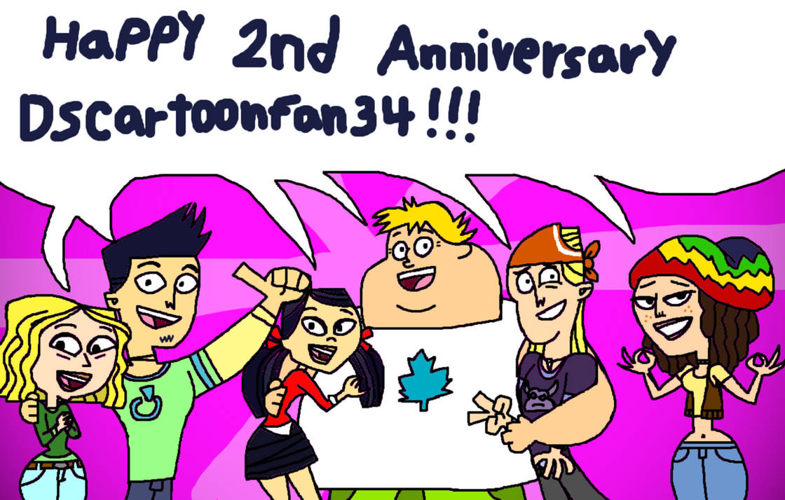 Request: DSCartoonfan34's 2nd Anniversary by conyeje8050 on DeviantArt