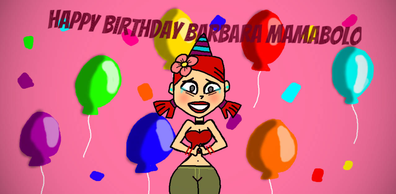 Happy 36th Birthday Barbara Mamabolo by conyeje8050 on DeviantArt