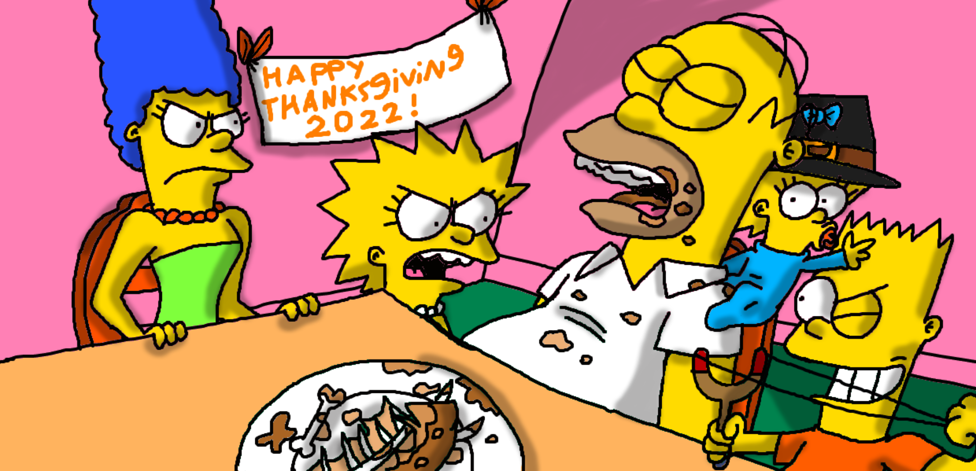 The Simpsons Thanksgiving Event 2022 By Conyeje8050 On Deviantart