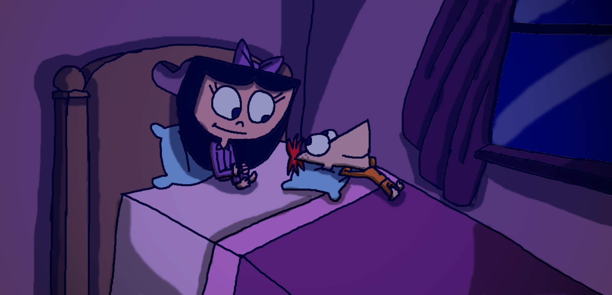 Request: Phinbella Sleepover by conyeje8050 on DeviantArt