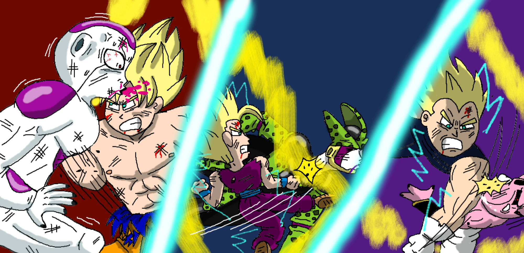 DBZ Best Fights by conyeje8050 on DeviantArt