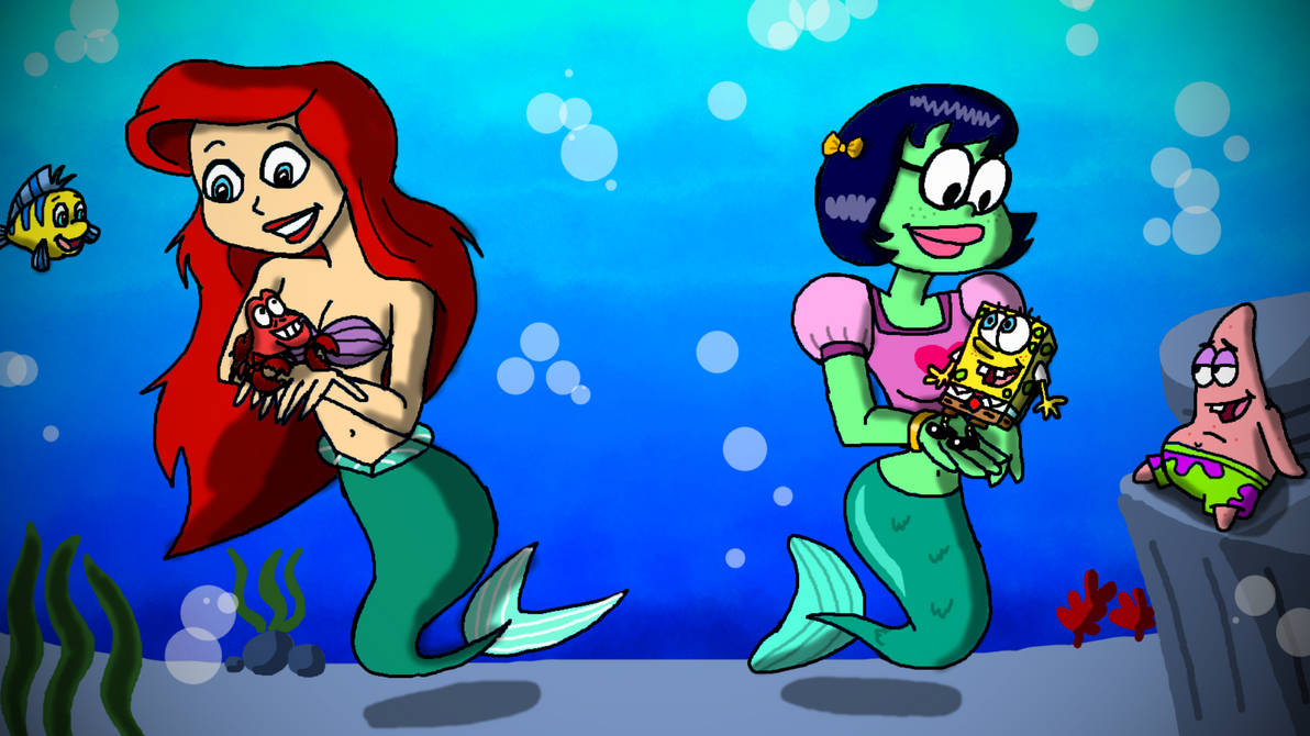 Mermay Ariel And Mindy By Conyeje8050 On Deviantart