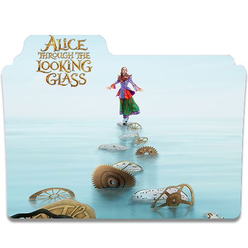 Alice Through The Looking Glass folder icon by IAmAnneme on DeviantArt