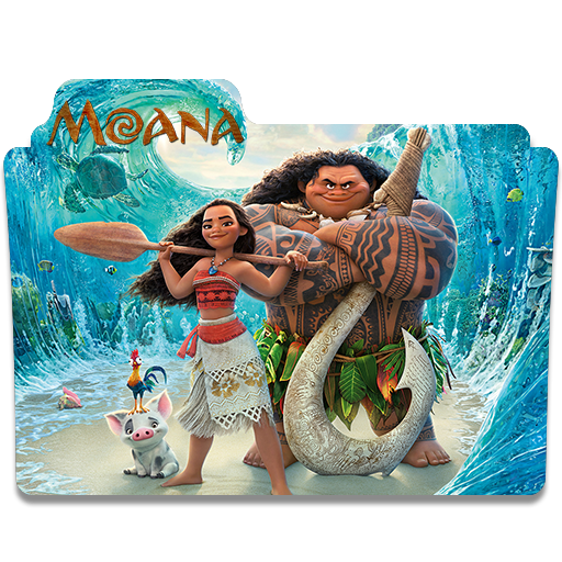 Moana folder icon by IAmAnneme on DeviantArt