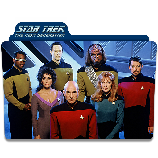 Star Trek: The Next Generation folder icon by IAmAnneme on DeviantArt