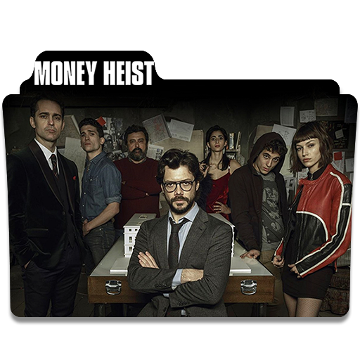 Money Heist (la casa de papel) folder icon by IAmAnneme on DeviantArt