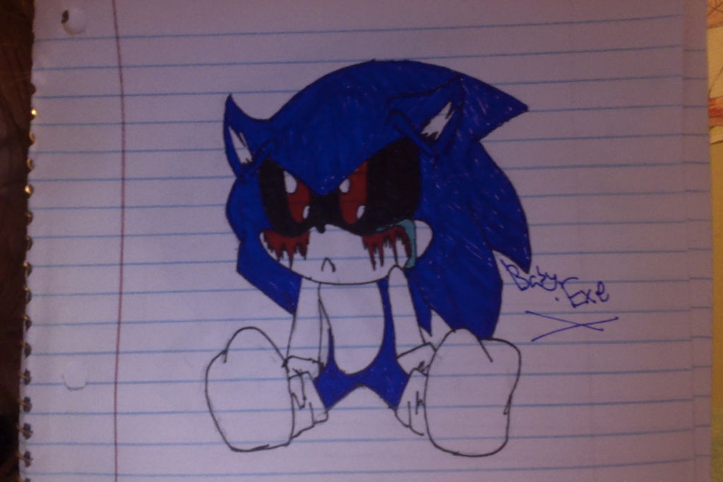 Baby Sonic.EXE by Silonadow on DeviantArt