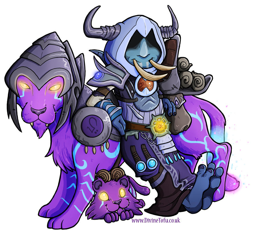 Vaynn - WoW Chibi Troll Priest by DivineTofu on DeviantArt