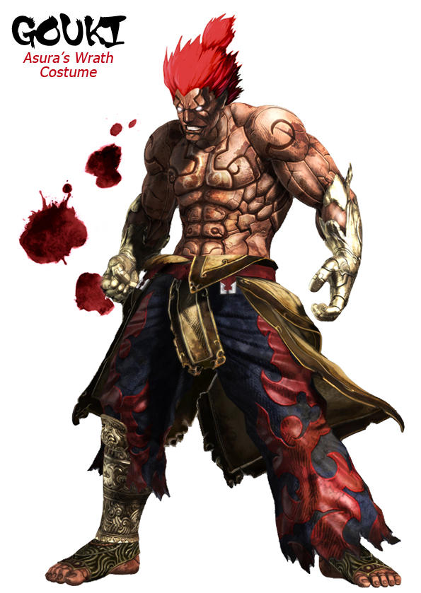 Gouki (Street Fighter - alternate costume) by Decerf on DeviantArt