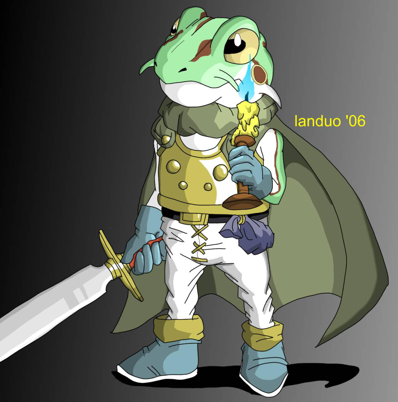 Frog -Chrono Trigger- by landuo on DeviantArt