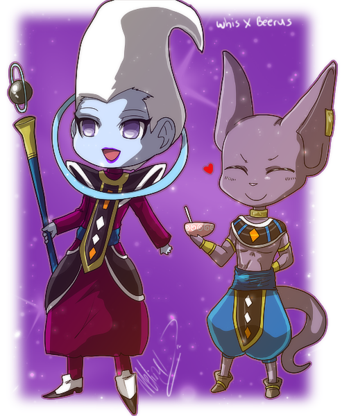 Lord Beerus And Whis Chibis :D by illiciumesca on DeviantArt