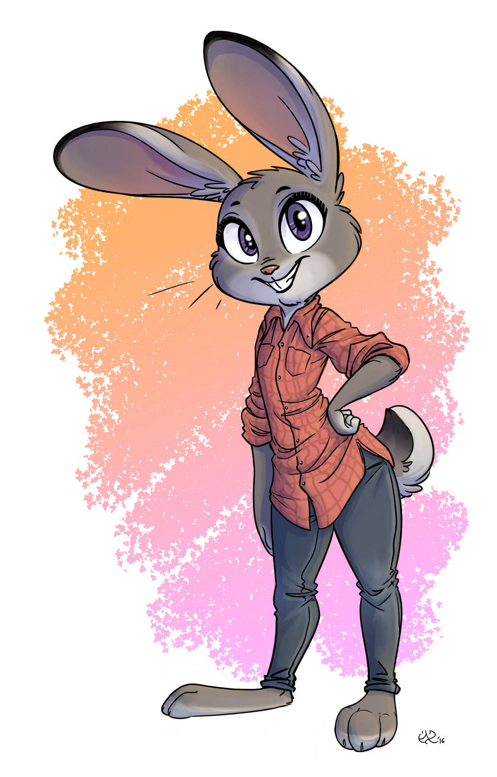 Judy Hopps Colored By Malimarthemage On Deviantart