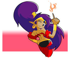Shantae-Dancer by OmegaSunBurst on DeviantArt