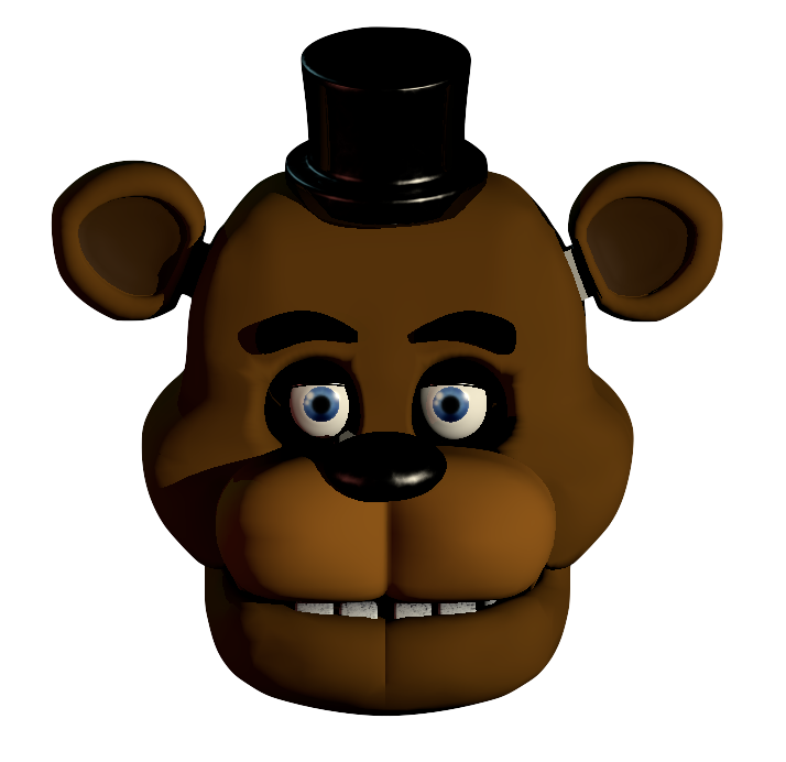 [FNAF BLENDER] Freddy Fazbear Head *DONE* by FazbearStudiosART on ...