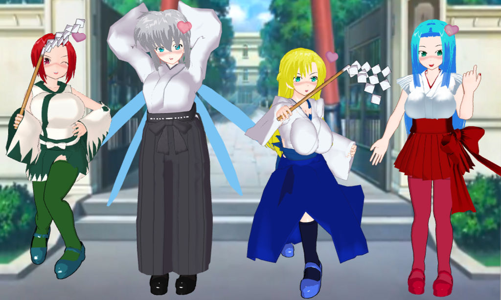 Harem Heroes Glossy Dresses By Quamp On Deviantart