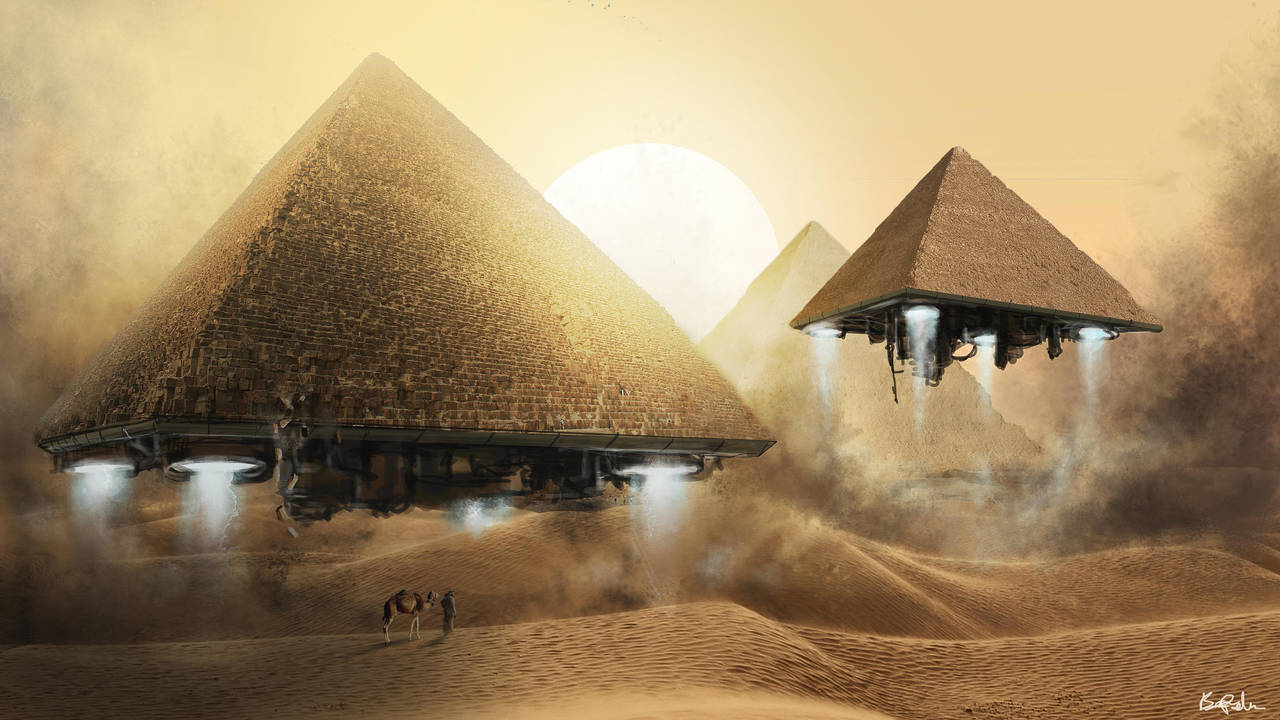 Pyramid Take off by Meewtoo on DeviantArt