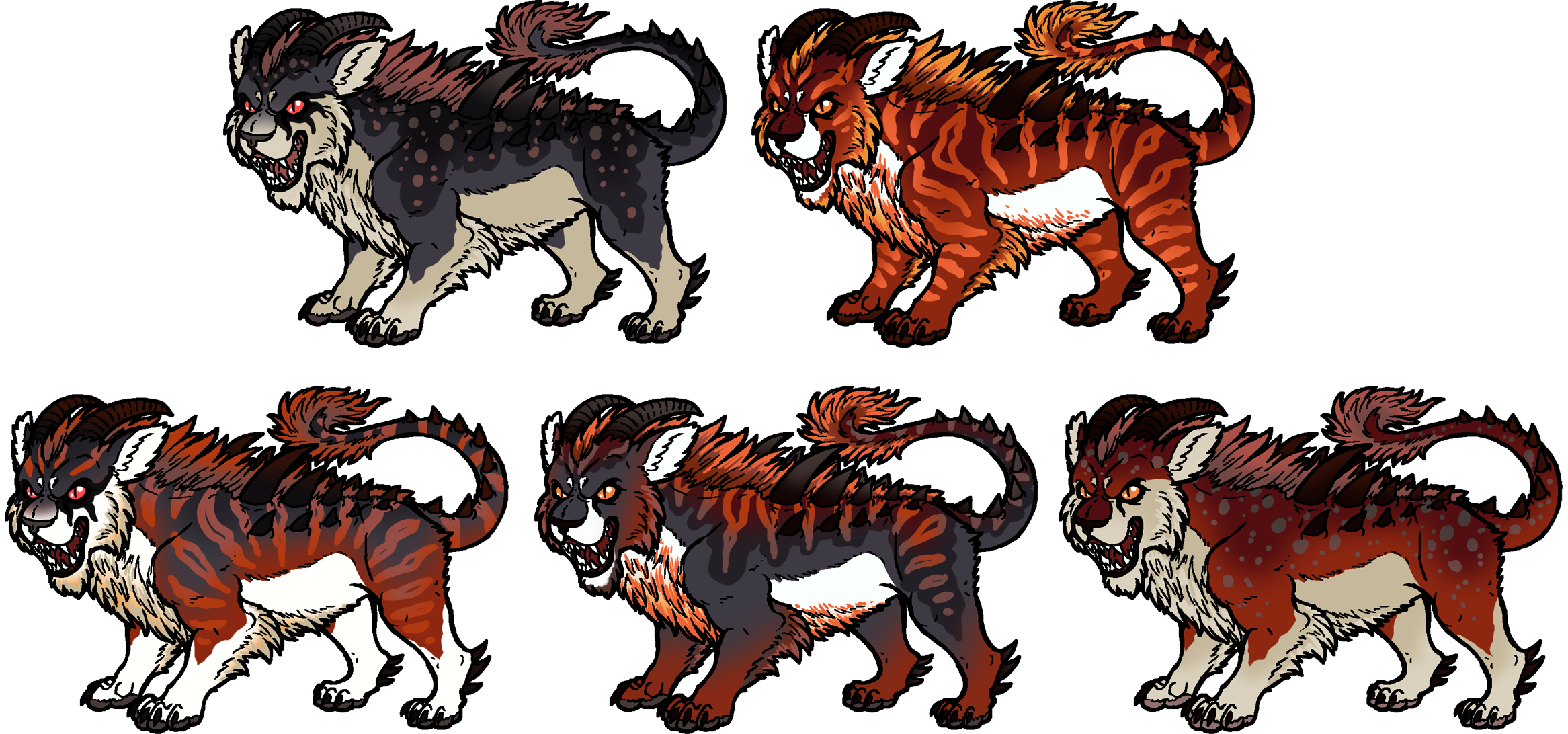 ADOPTED Hellcat Family by Twitterlu on DeviantArt