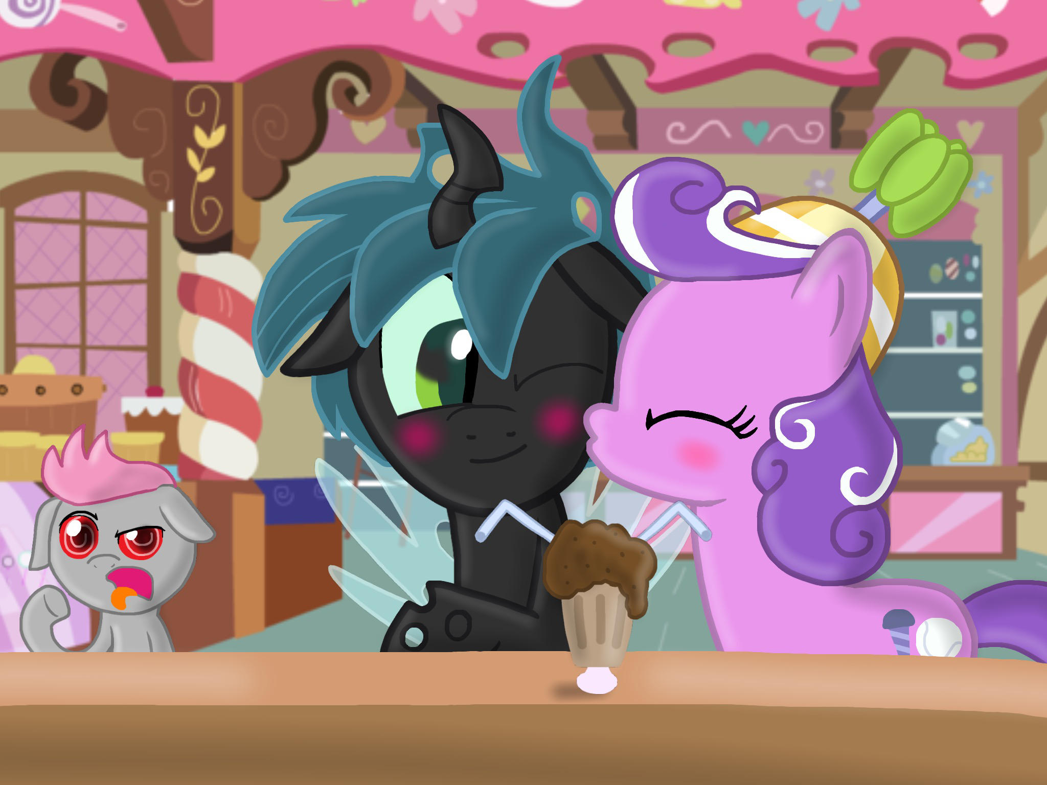 Daughter Of Discord Date At Sugarcube Corner By Skyfaller3d On Deviantart