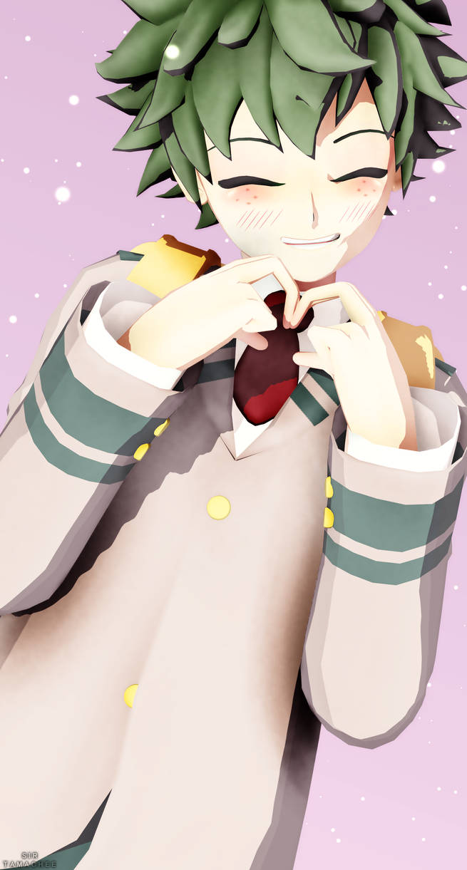 MMDxMHA | Deku Bean | by Sir-Tamachee on DeviantArt