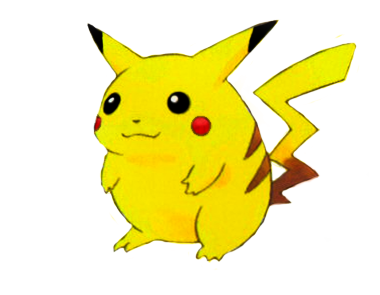 Pikachu - old - render by Dropex013 on DeviantArt