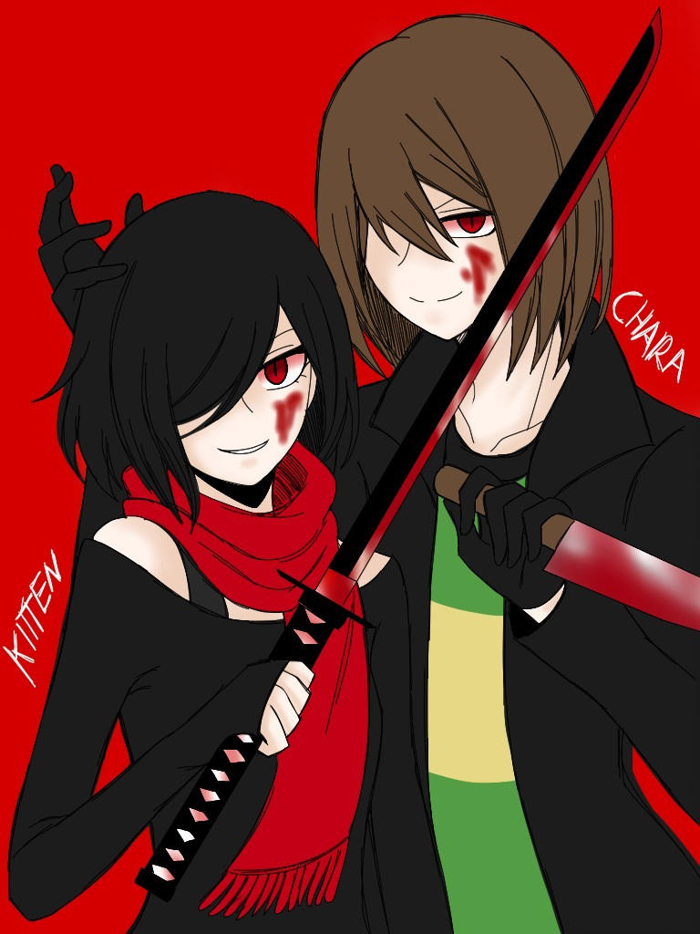 Partners in Crime [Kitten and Chara Ver.] by CNeko-chan on DeviantArt