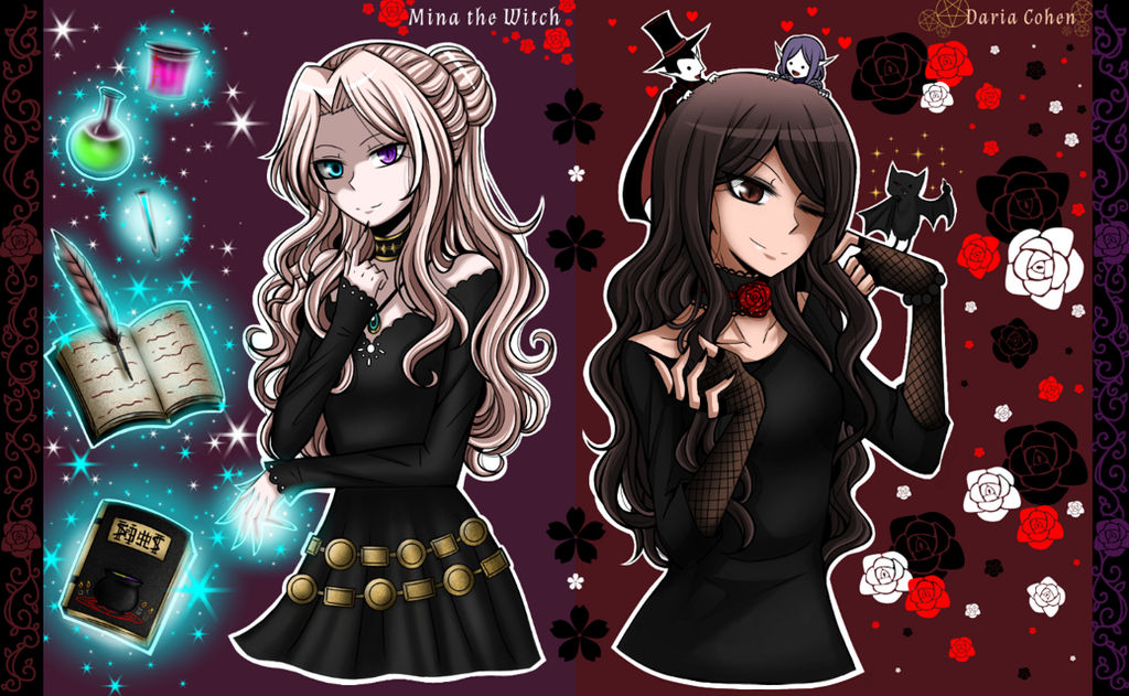 pastel goth witch and fancy vampire mom by CNeko-chan on DeviantArt