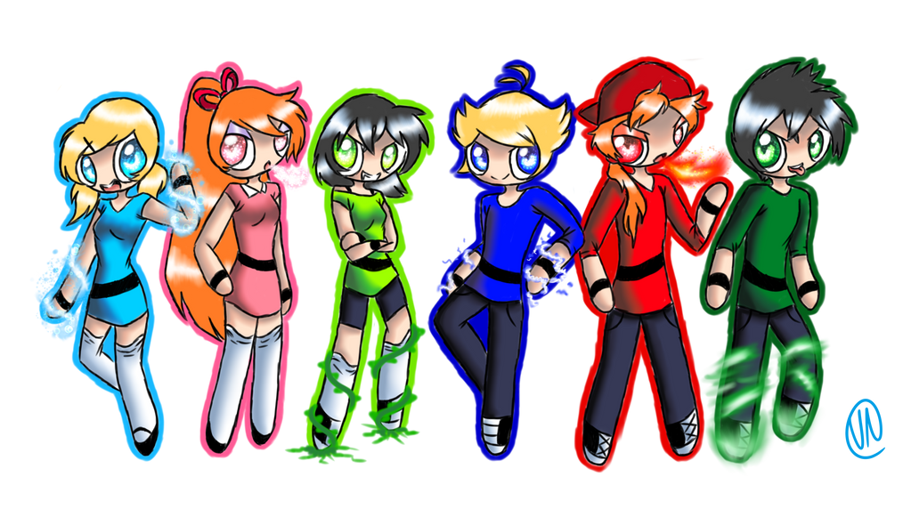 PPG and RRB by viannilla on DeviantArt PPG and RRB by viannilla on DeviantArt