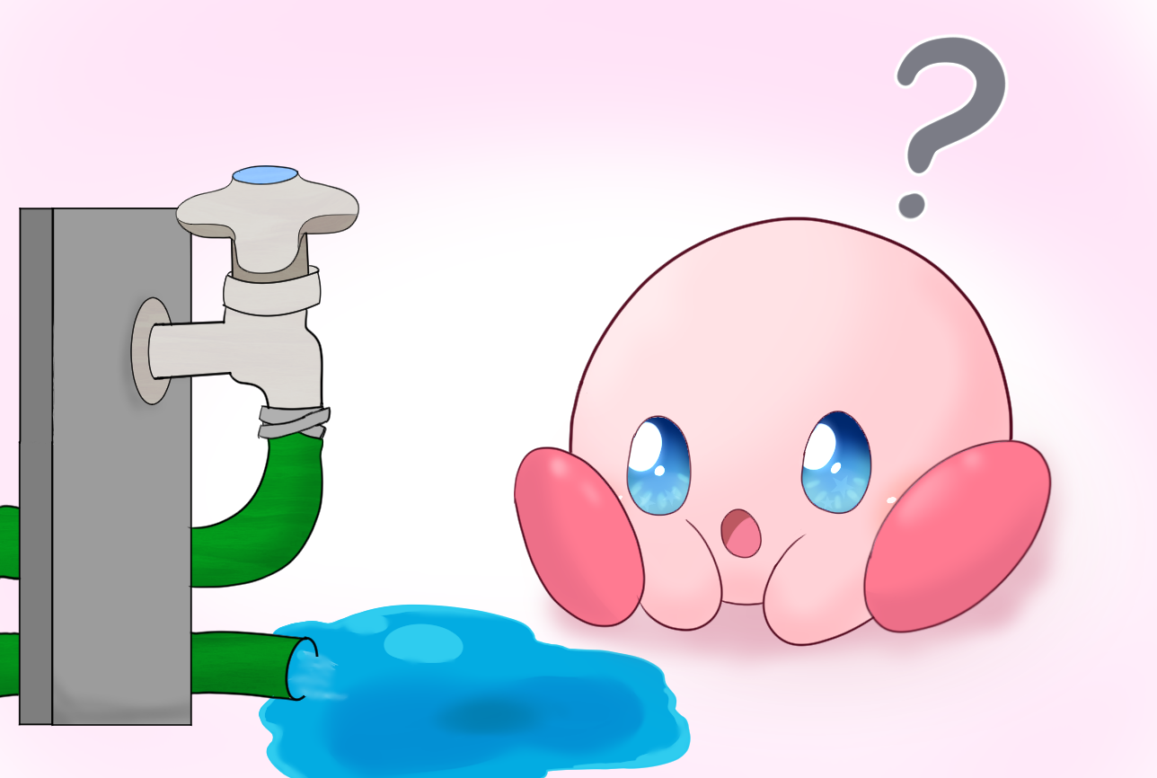 Inflate Kirby with plenty of water (part1/4) by koujikouji326 on DeviantArt