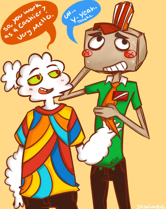 Mr. Small and Larry Needlemeyer by Shino-Love-Bug248 on DeviantArt