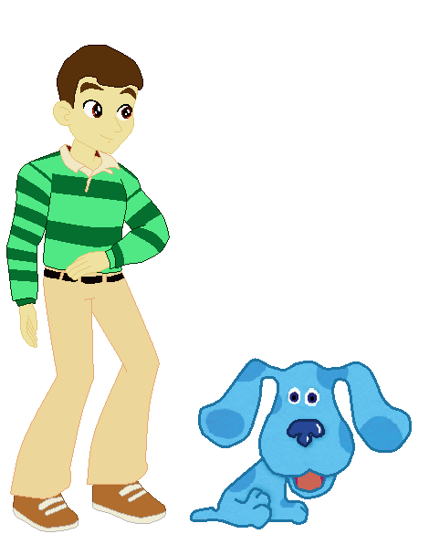 Steve and Blue from Blue's Clues in MLPEG Style by EpicCartoonsFan on ...