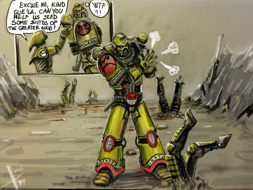 Angry marines Seed by HrvojeSilic on DeviantArt