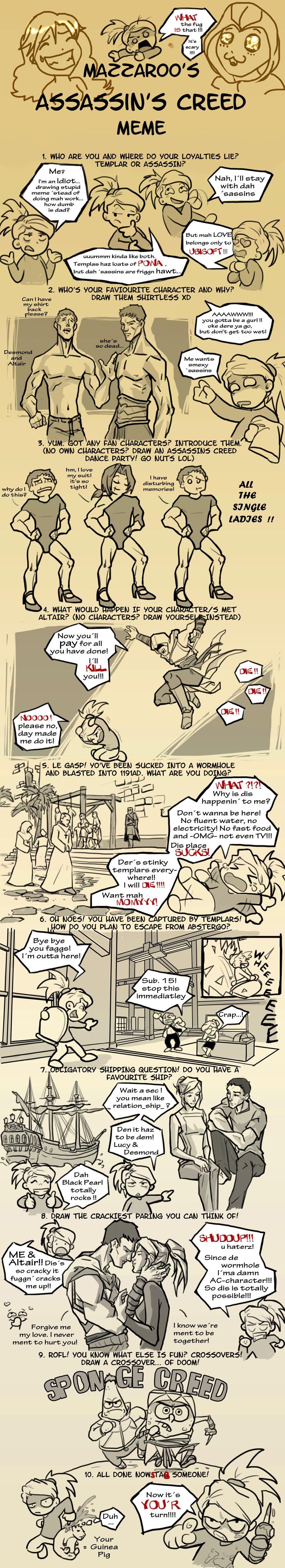 Assassins Creed Meme by dlazaru on DeviantArt