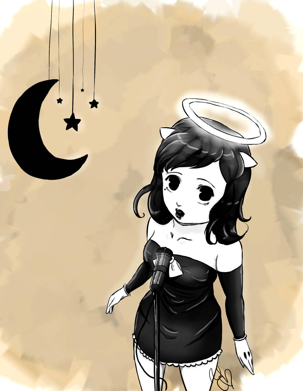 Sensational Singer {Fanart - Alice Angel} by maidenadularia on DeviantArt