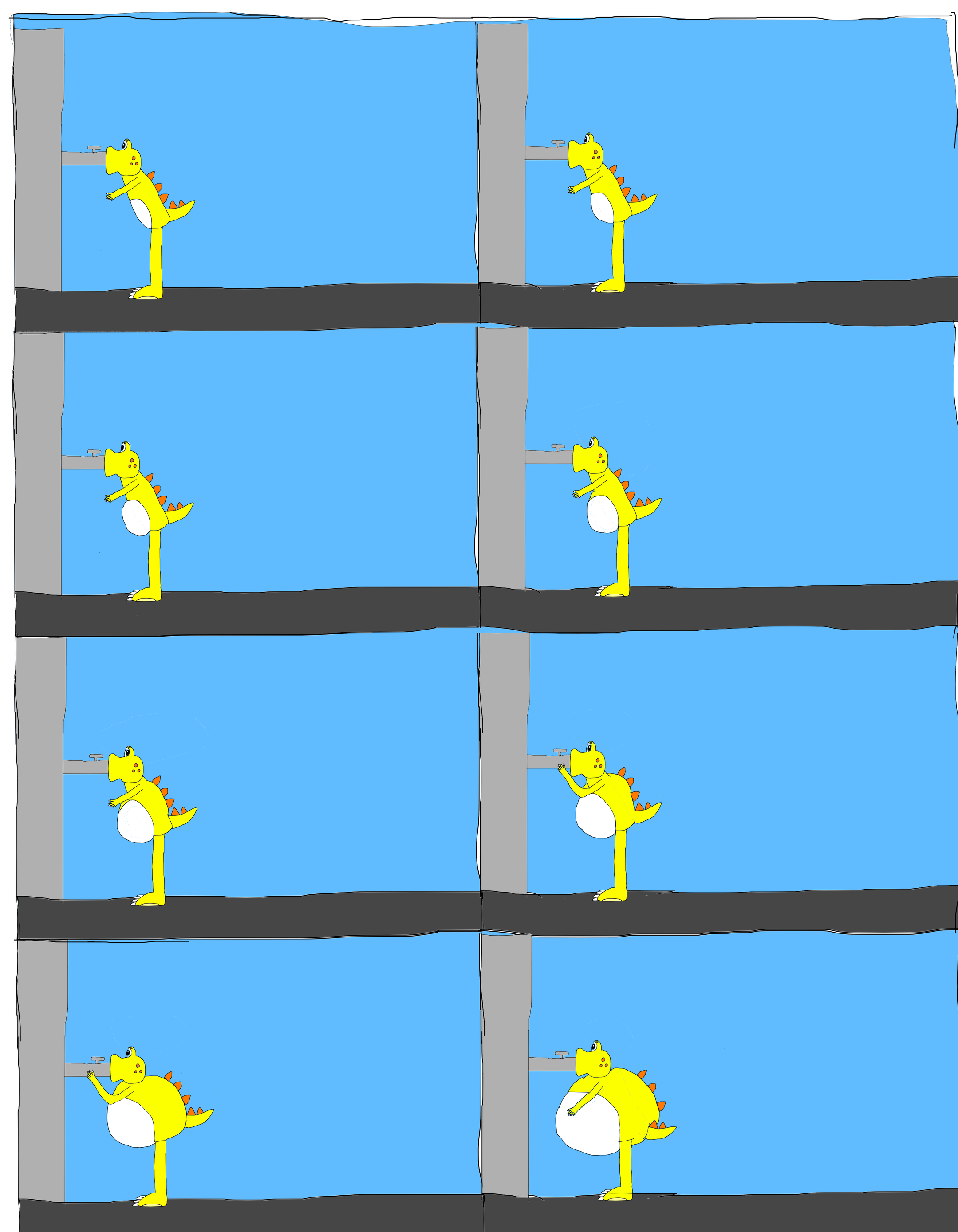 Birdo liquid inflation (part 1) by MTP02 on DeviantArt