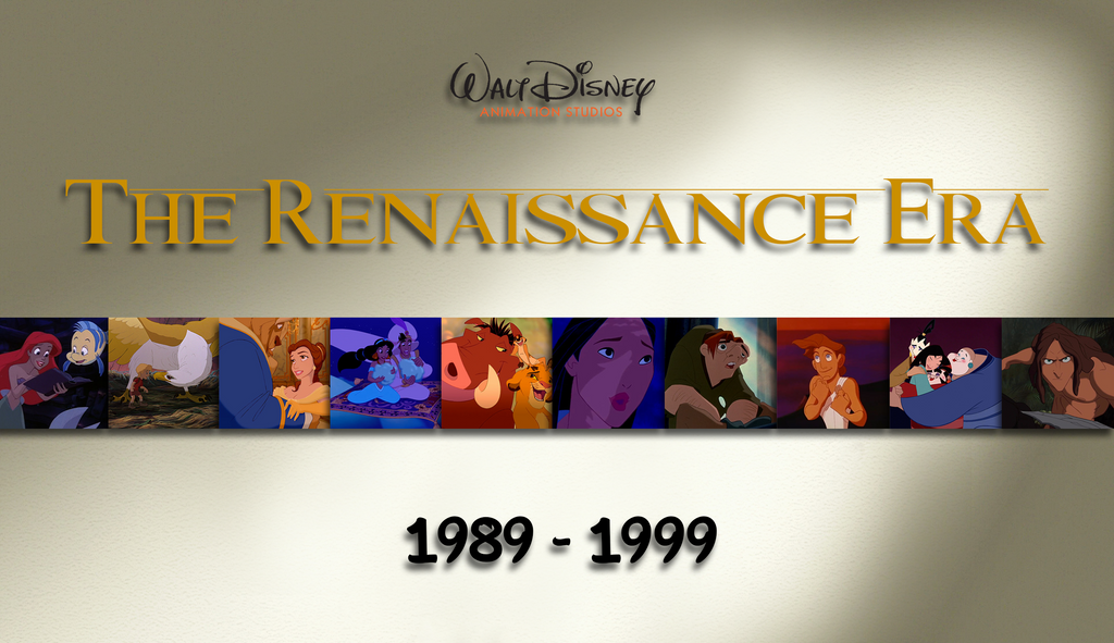 The Renaissance Era (1989 - 1999) by DanChaos1 on DeviantArt