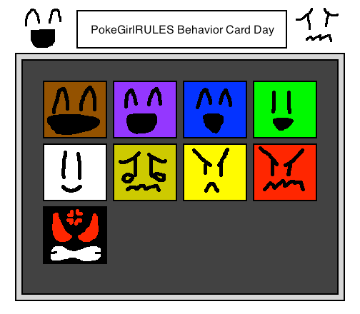 PokeGirlRULES Behavior Card Day by PokeGirlRULES on DeviantArt