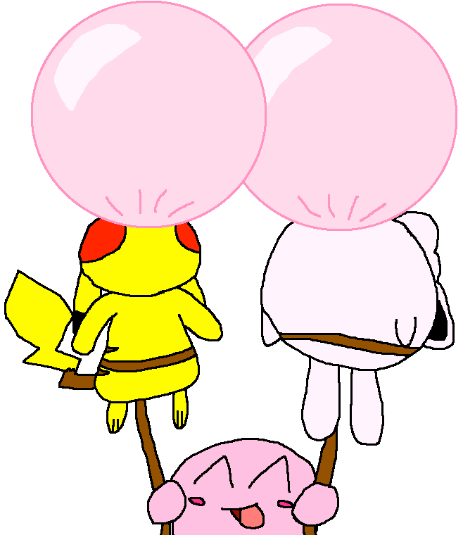 Bubble Gum Balloons by PokeGirlRULES on DeviantArt