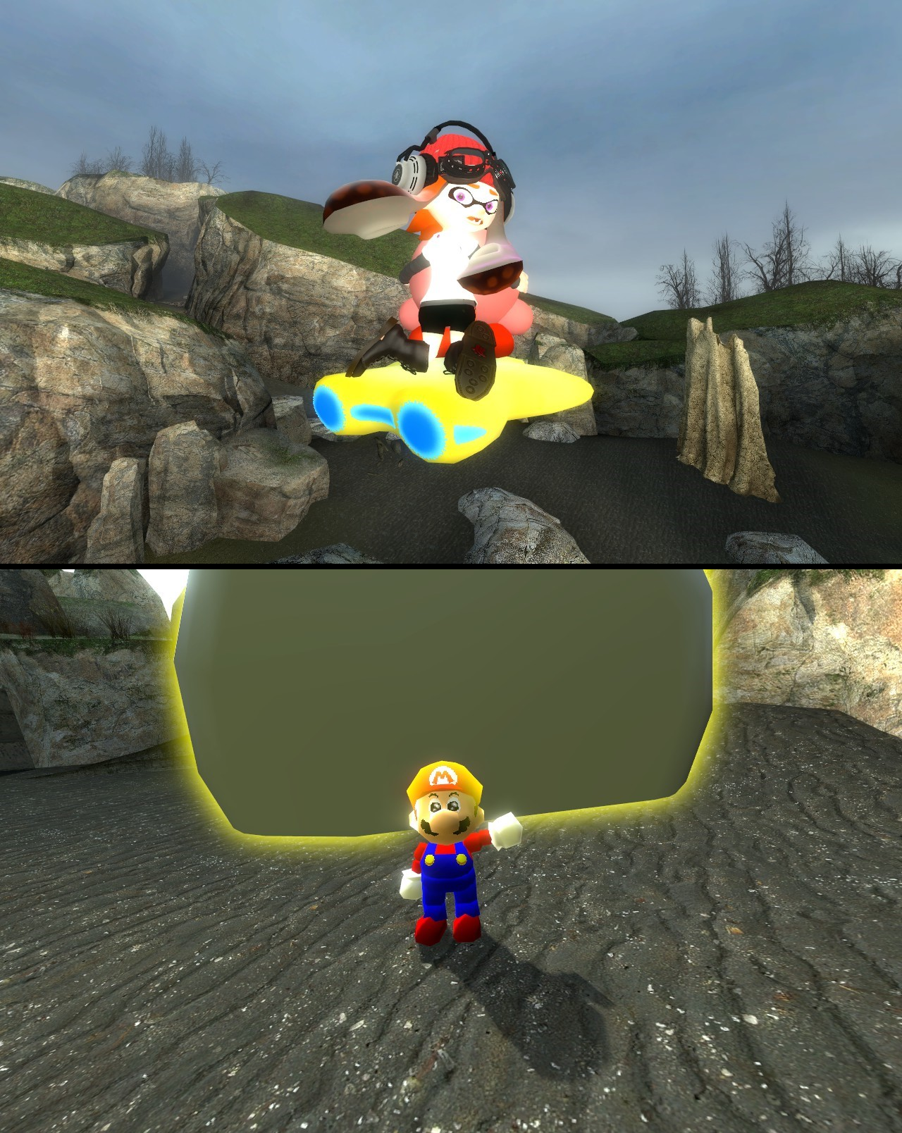 MarioXMeggy - Mario's Sacrifice by mango3st on DeviantArt