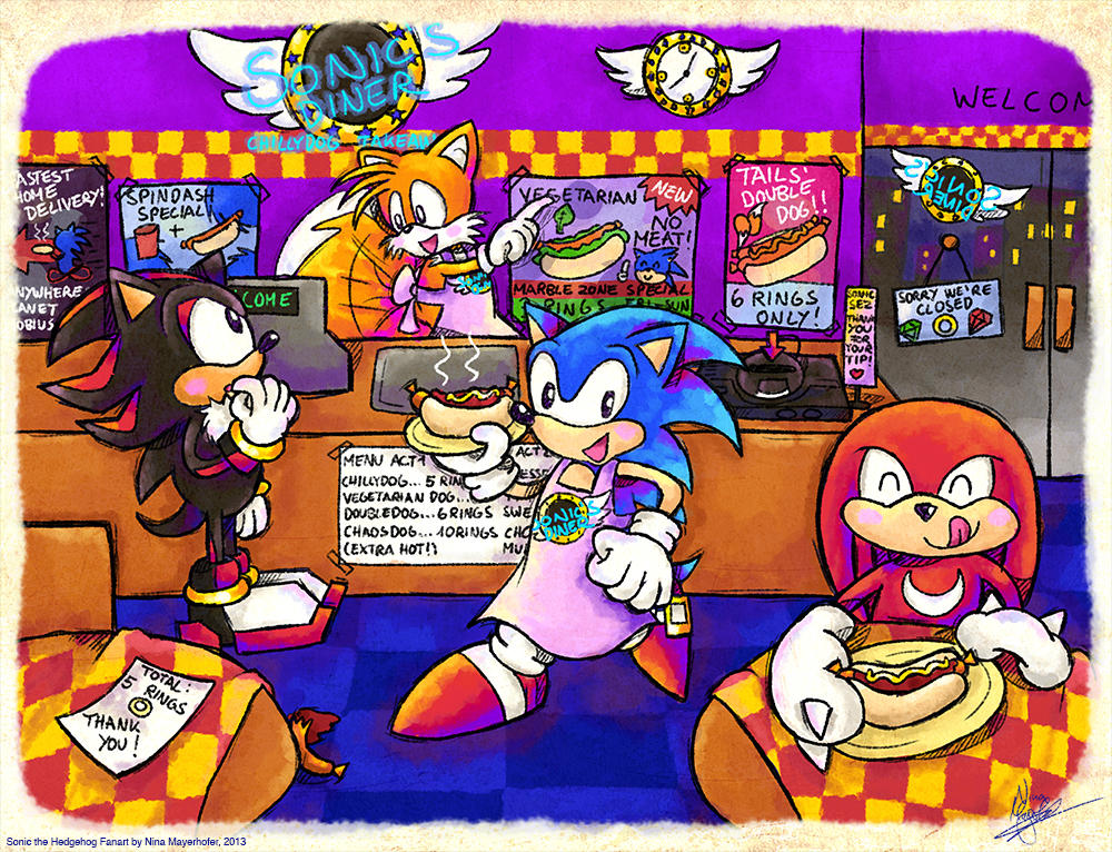 Sonic's Diner - Chillydog Takeaway by MissNeens on DeviantArt