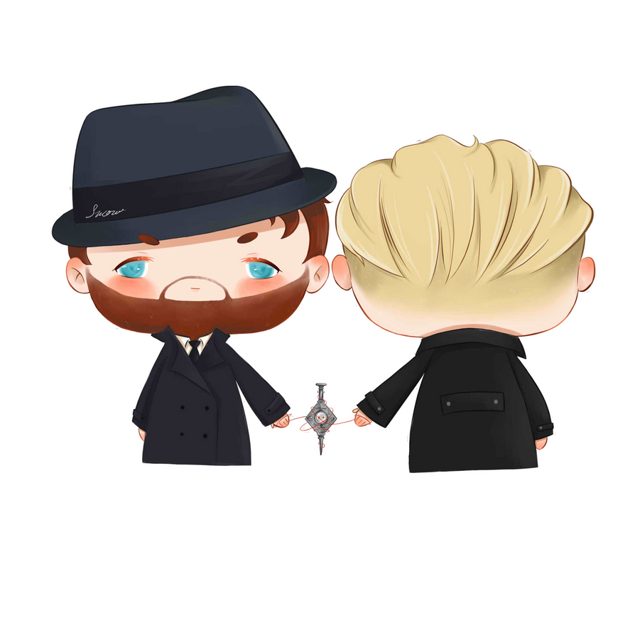 ALBUS DUMBLEDORE x GELLERT GRINDElWALD by SnowVu on DeviantArt