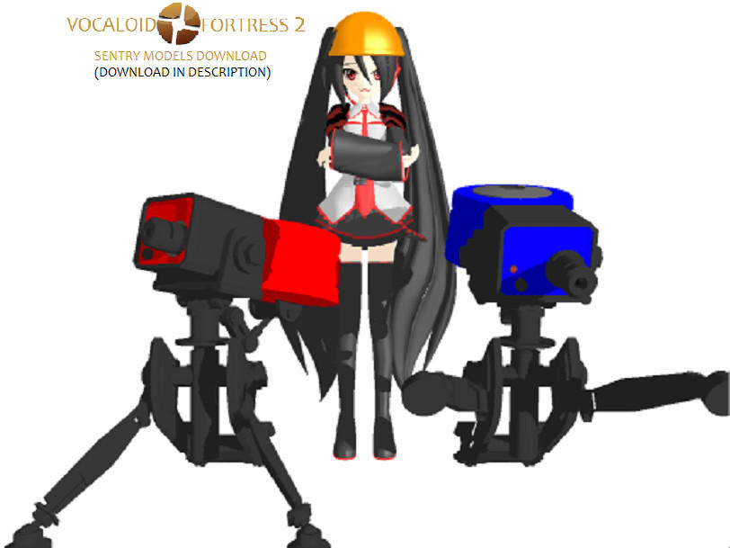 MMD - TF2 Sentry Models +DL+ by MMDCharizard on DeviantArt