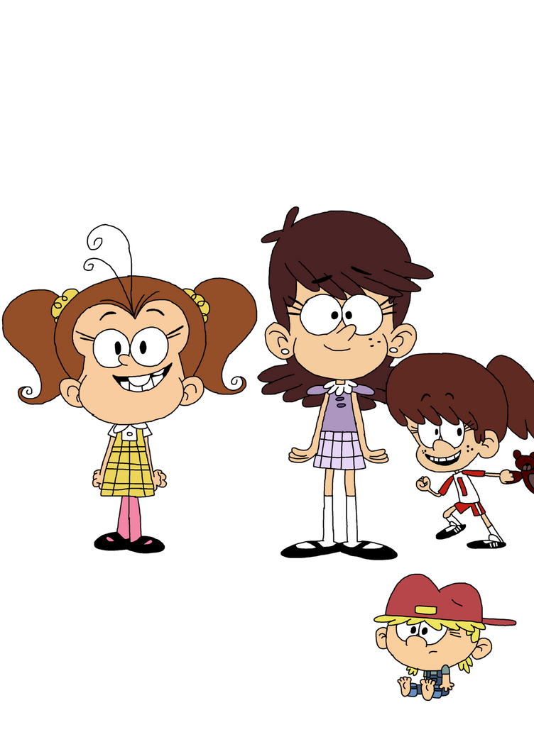 Little luna luan Lynn and baby lana by Kabutopsthebadd on DeviantArt