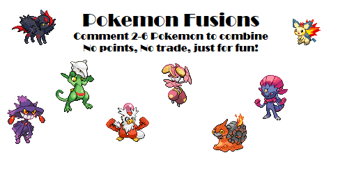 Pokemon Fusion Sprites by AsherTales on DeviantArt