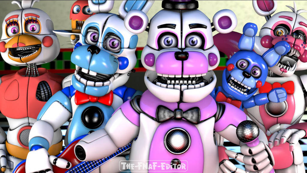 [SFM FNAF] All FNaF Funtime Characters by TFEarts on DeviantArt