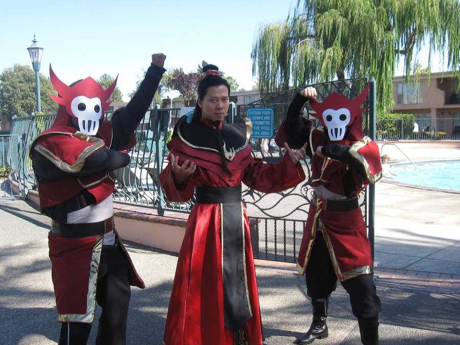 Lord Ozai, Fire Nation Soldiers Cosplay by Dark-SoulAlchemist on DeviantArt