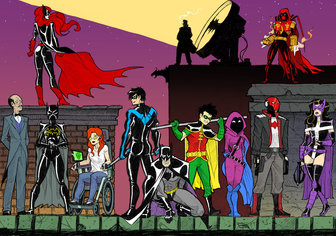 The Batman Family by MrRizeAG on DeviantArt
