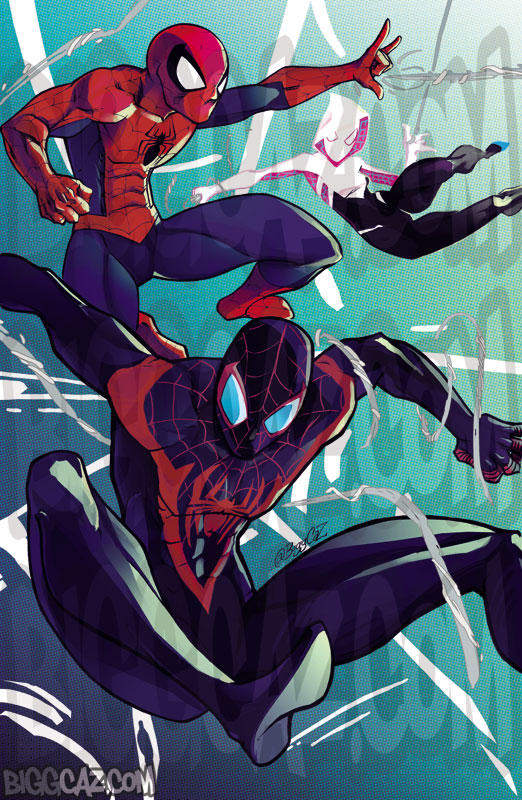 Spider-Friends by BiggCaZ on DeviantArt