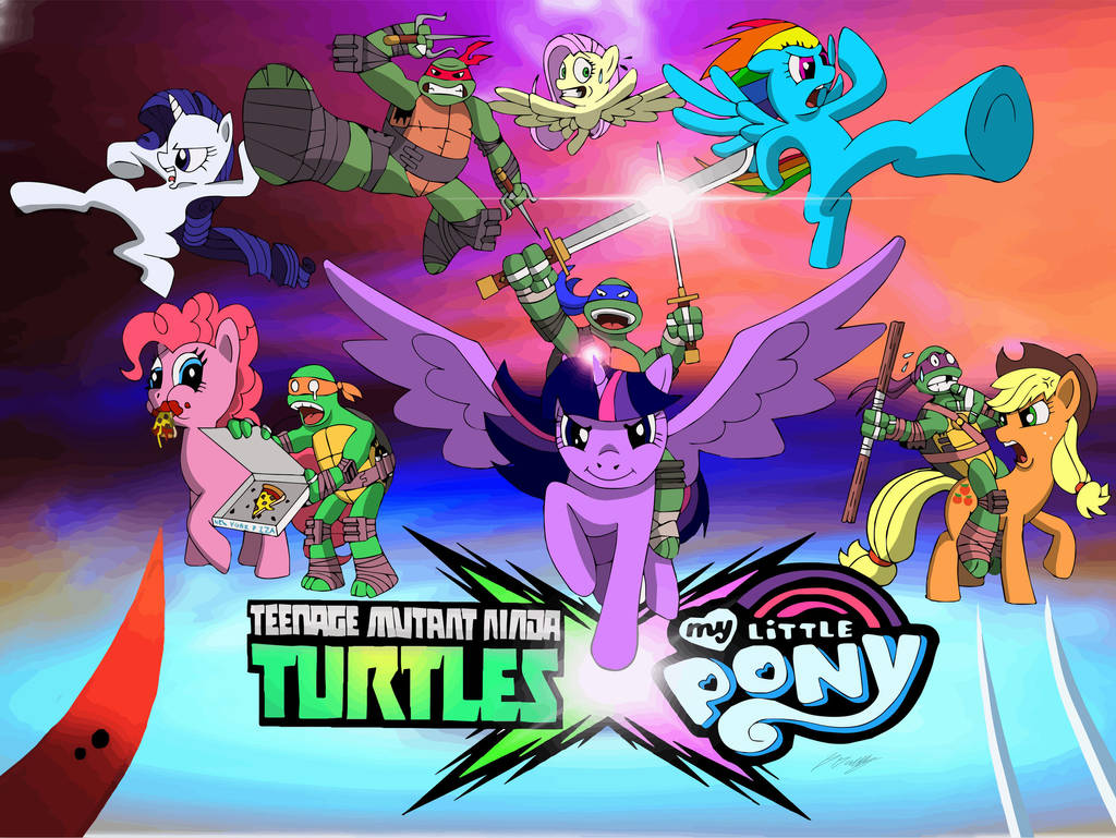 TMNT x MLP - Turtle Power meets Horse Power by Algahiem3 on DeviantArt