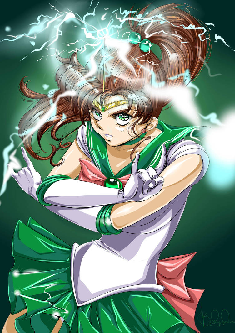 Sailor jupiter (Makoto Kino) by Vladta on DeviantArt