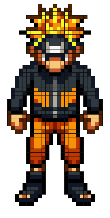 Naruto Pixel Art by Andrep25 on DeviantArt